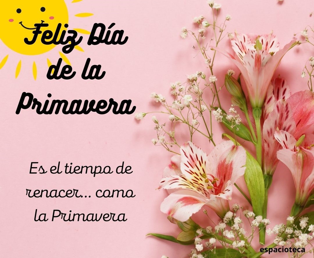Feliz Día de la Primavera. Tarjetas e imágenes. 21 de Septiembre ...